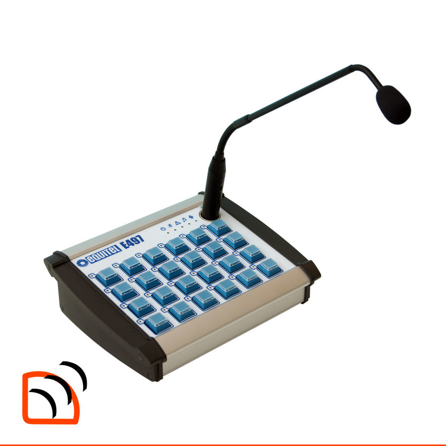Equitel-E497-M-Paging-Console-Image | Sound Directions Online Catalogue